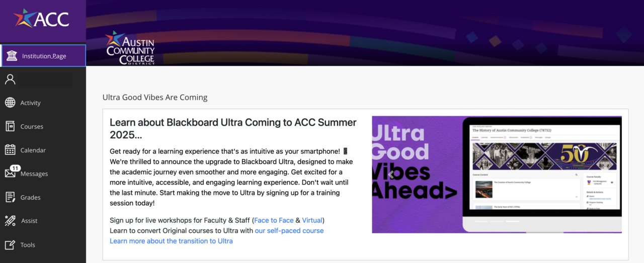 Get Ready for Blackboard Ultra